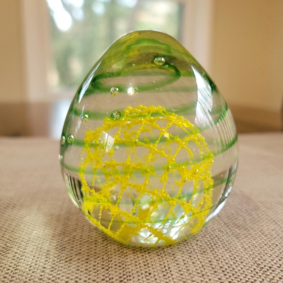 Source Unknown | Accents | Vintage Egg Shaped Art Glass | Poshmark